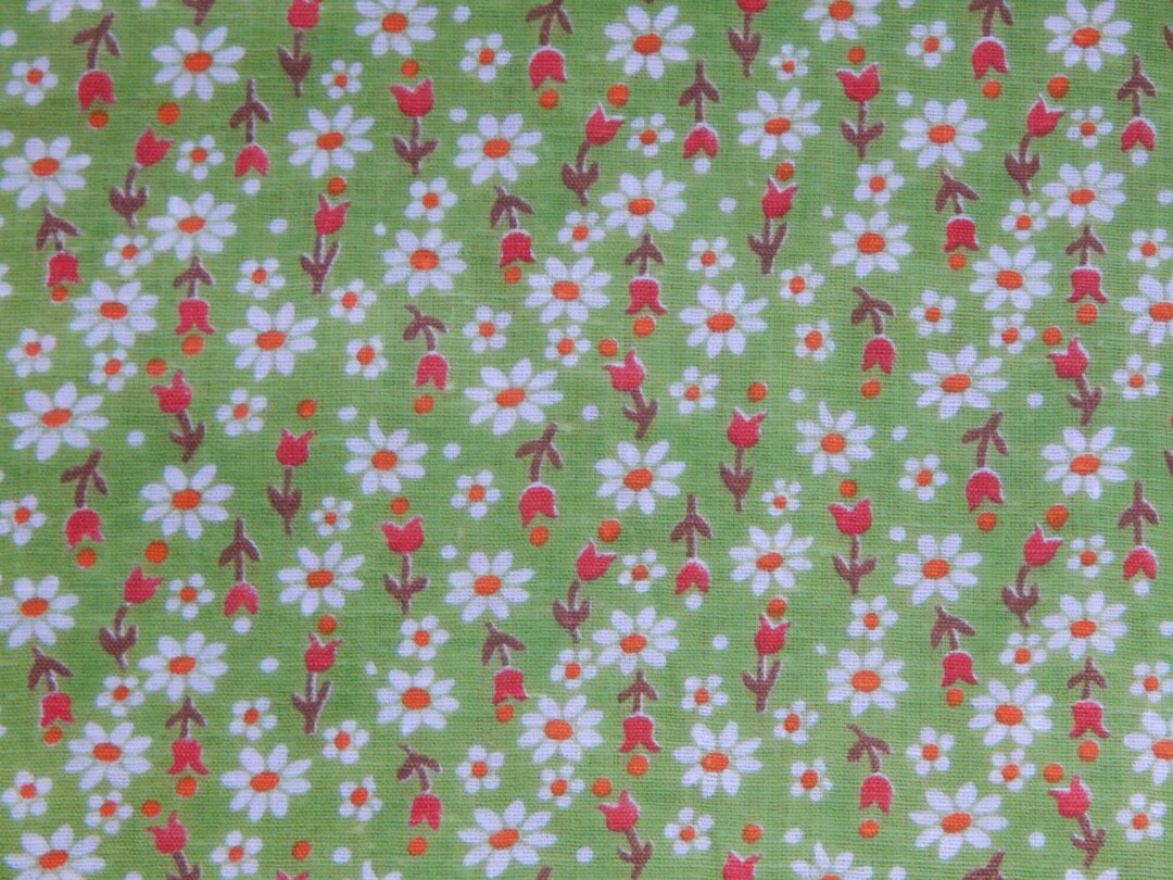 Vintage Fabric Estonian Cotton Fabric Vintage Fabric for Sewing Home ...