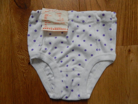 Soviet Vintage Girls Underwear Gem