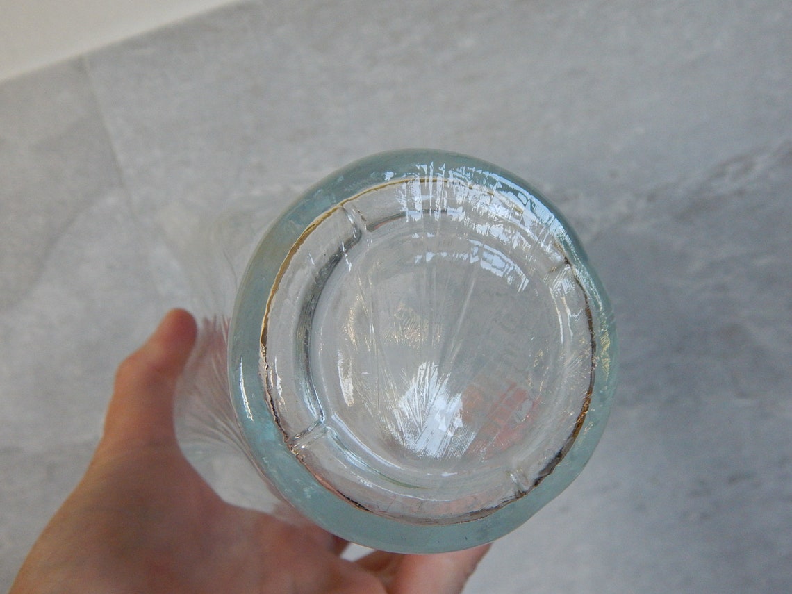 Merilasi Glass Flower Vase Finland Vintage Glass Home Decor - Etsy