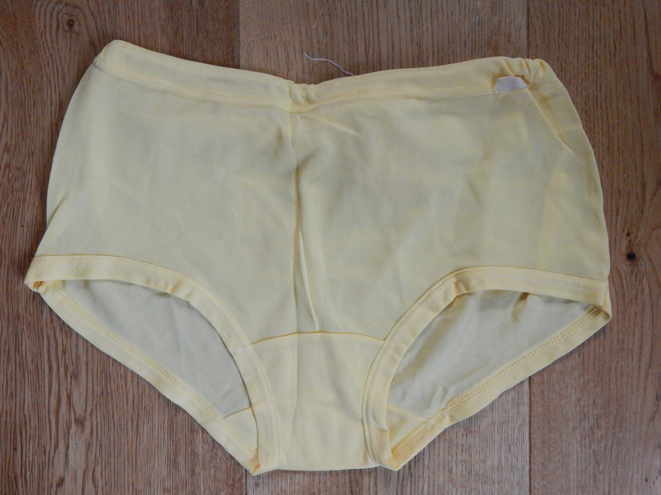 NOS Soviet Time Girls Lingerie Knickers Yellow acetate | Etsy