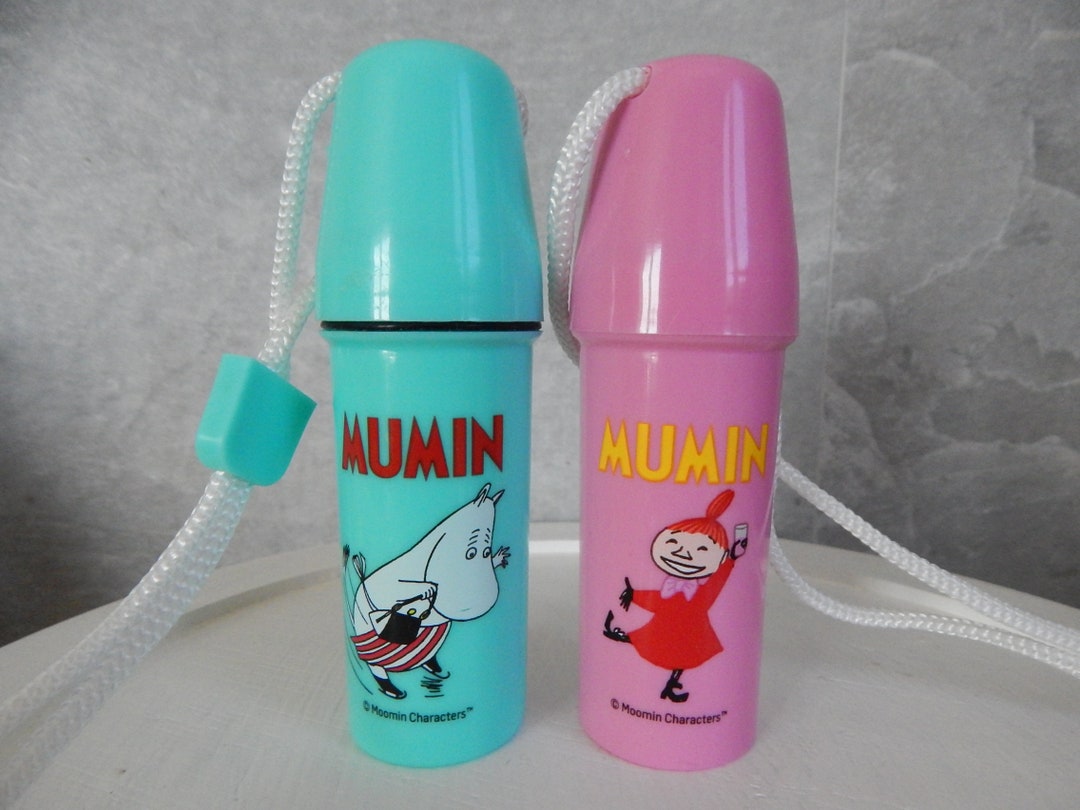 Set of 2 MUMIN Jars for Candies Vintage Plastic Containers Moomin ...