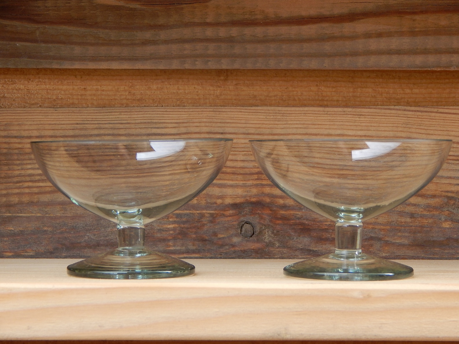 Hand Made Liqueur Glass Set of 2 Aquavit Glass1970-s Design - Etsy