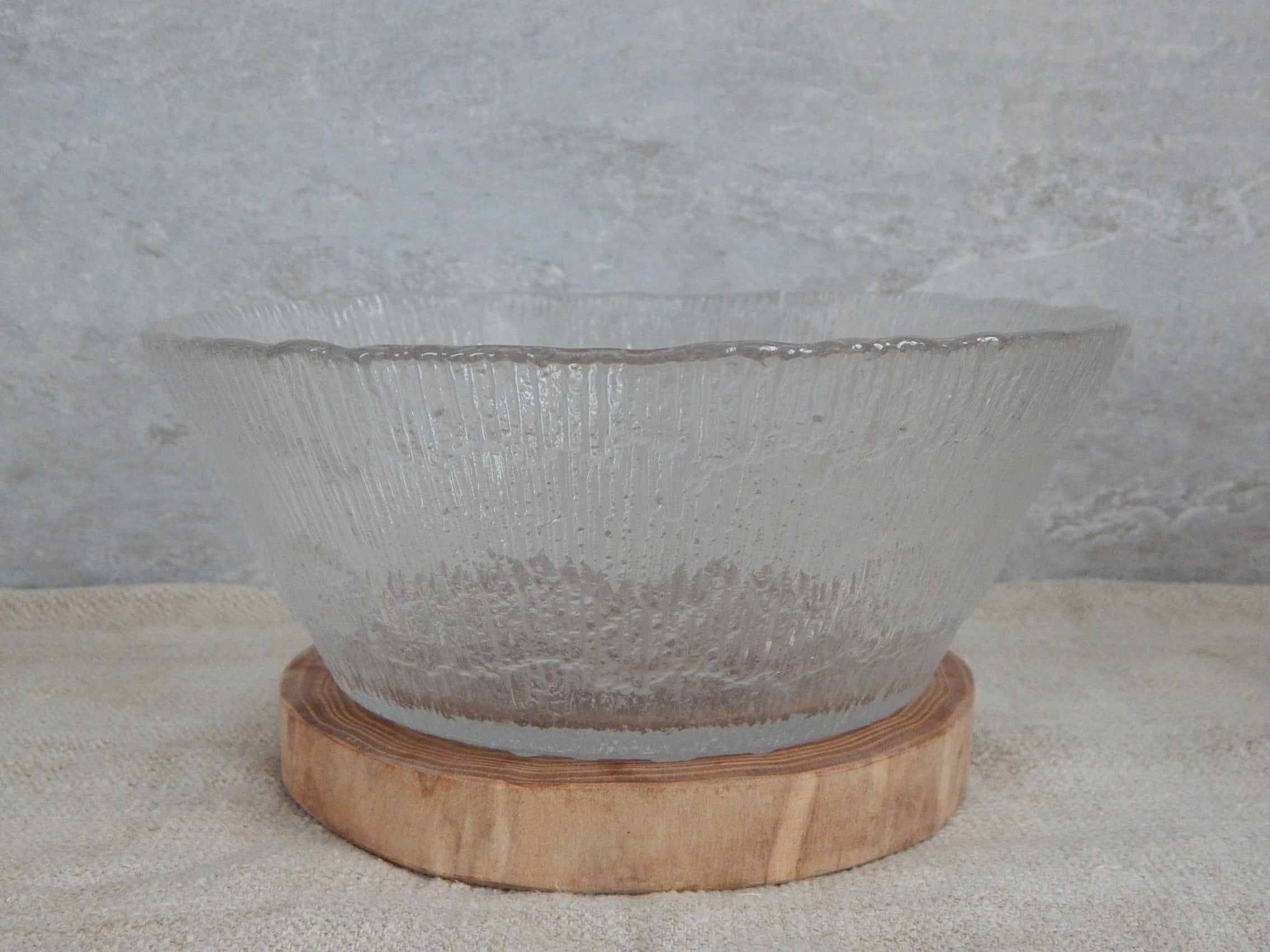Scandinavian Glass Bowl Vintage Finnish Iittala Solaris Bowl Tapio ...