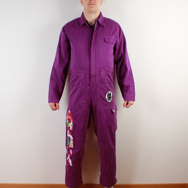 Purple Jumpsuit - Etsy