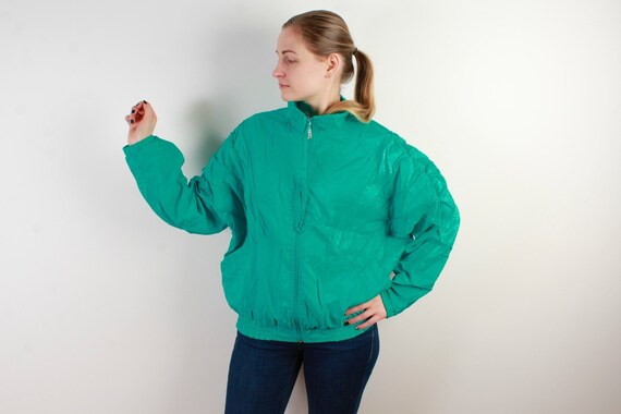 Windbreak Jacket 80s 90s Style Vintage Hipster Jacket… - Gem