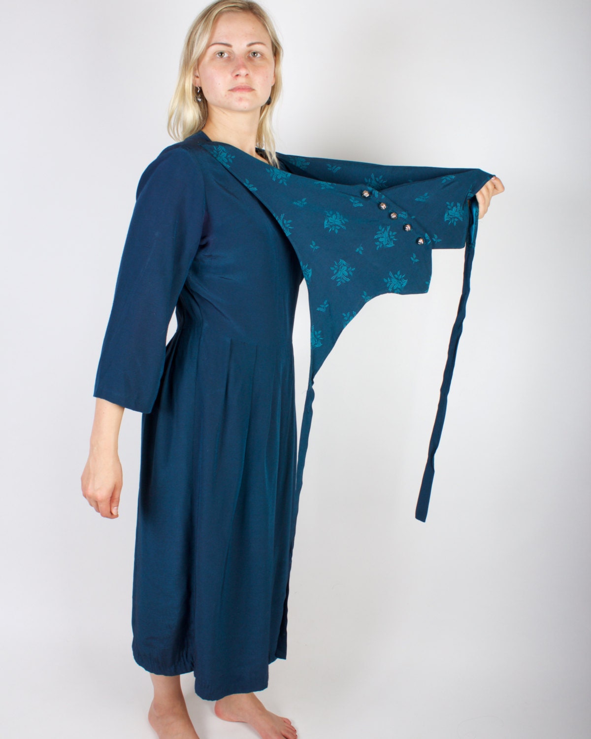 Dark Green Corset Dress Floral Embroidery Corset Folksy Women Dirndl Dress Etsy