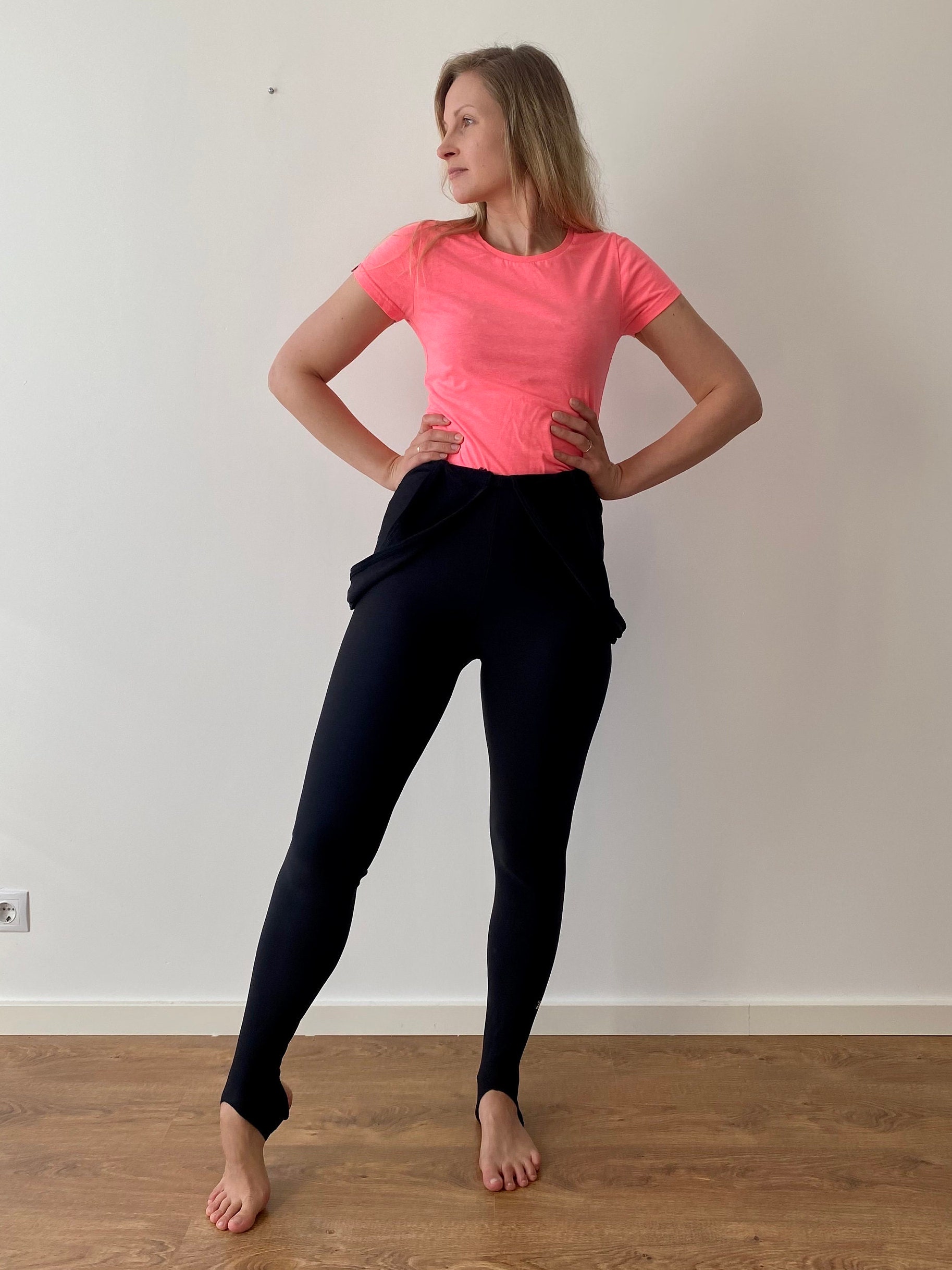 SANTINI Bodysuit Overall Workout One Piece Suit Bodywear Spandex Black ...