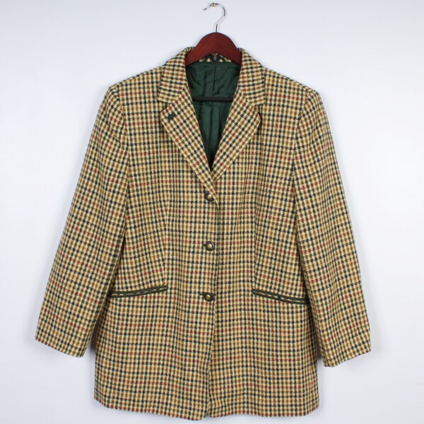 Checkered Jacket - Etsy