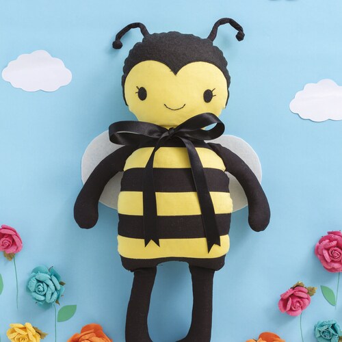 Bee Stuffed Animal Sewing Pattern Digital Download PDF - Etsy