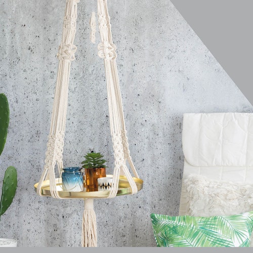 Macrame Pattern Hanging Table Beginner Intermediate - Etsy