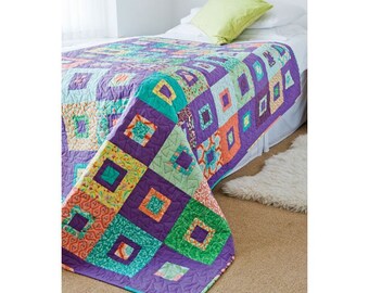 Enigma Fat-Quarter Quilt Pattern Beginning Quilt Pattern | Etsy