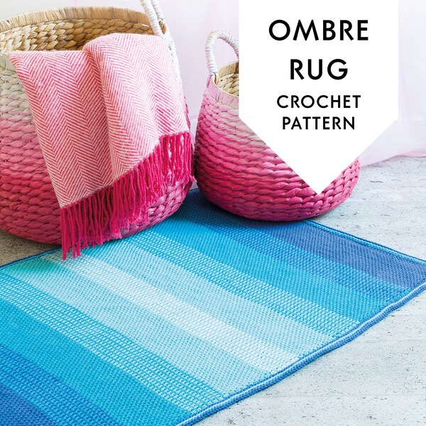 Ombre Rug - Etsy