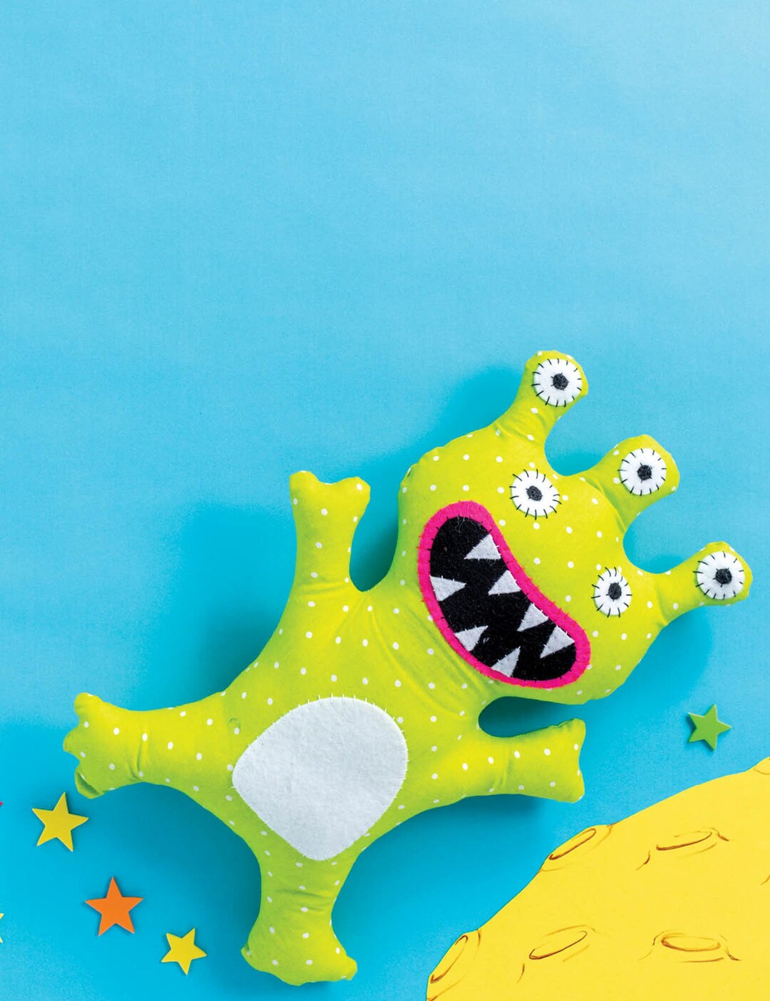 Five-eyed Alien Toy Sewing Pattern Download - Etsy
