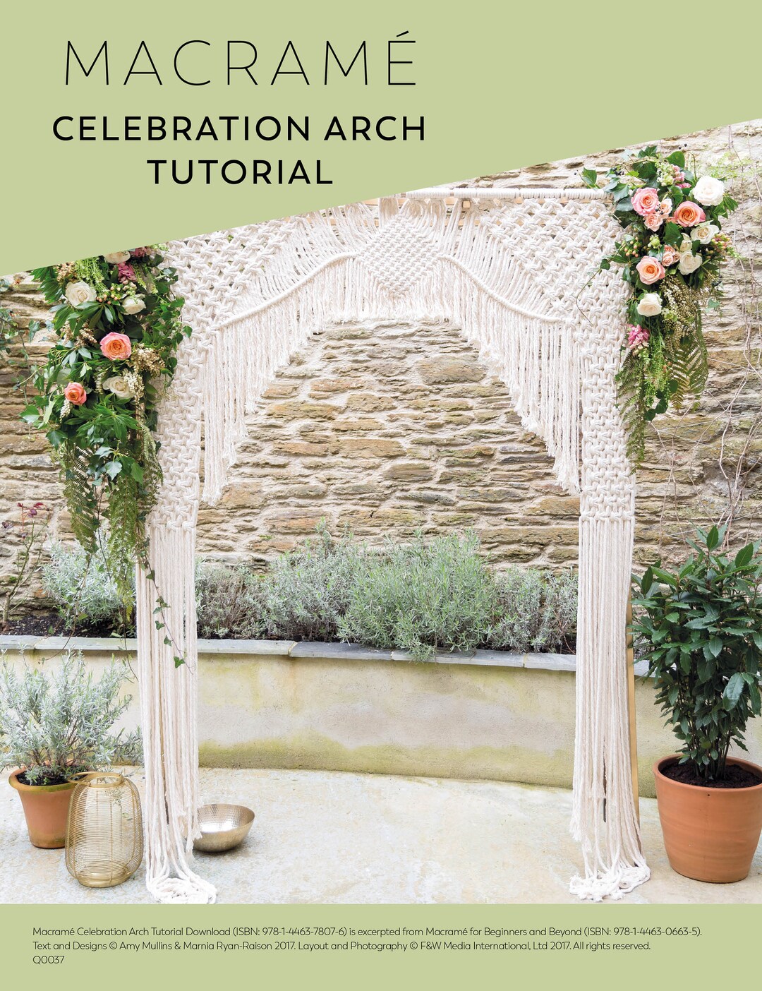 Macrame Celebration Arch Tutorial Download - Etsy