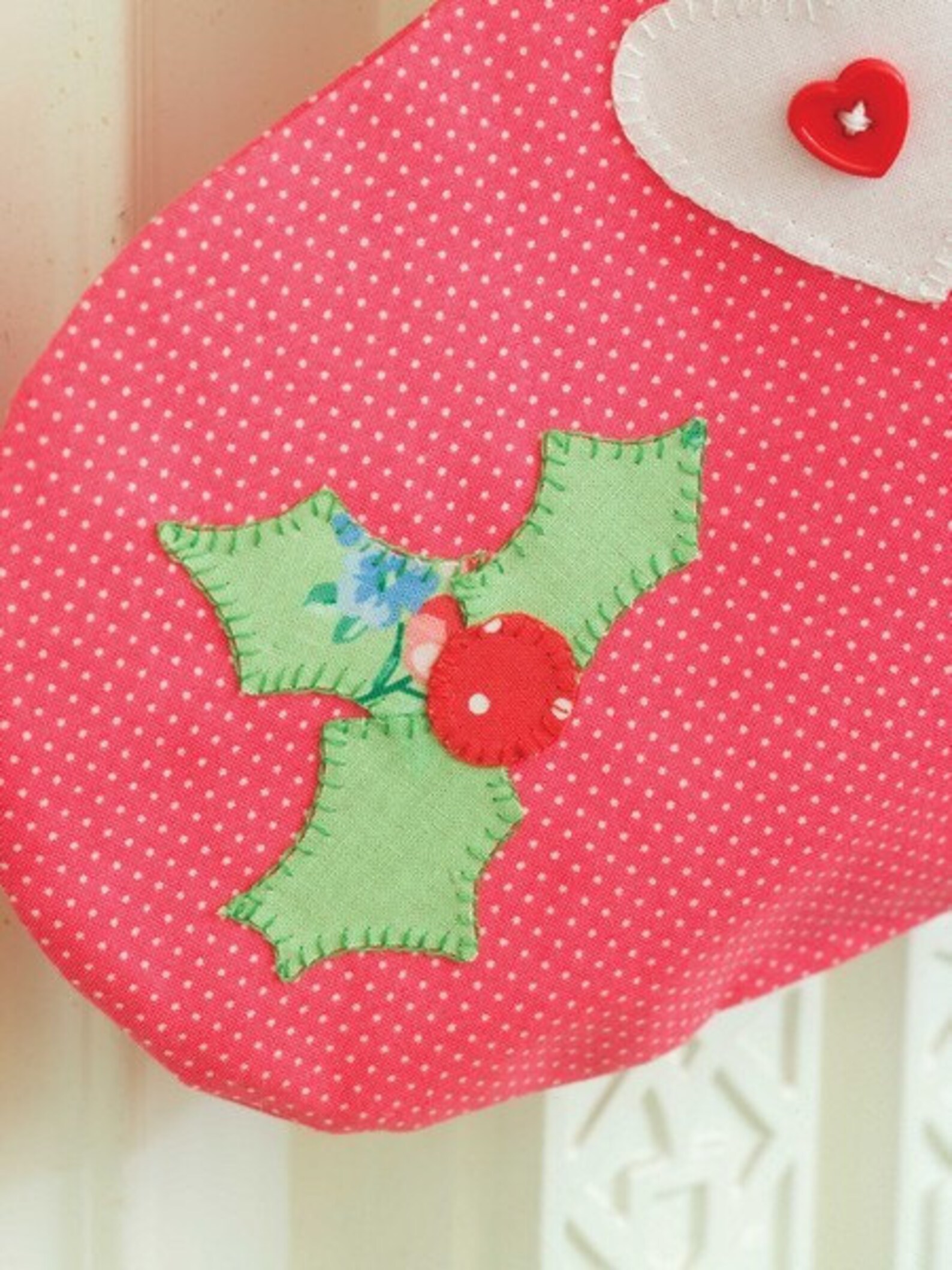 Jolly Holly Stocking Sewing Pattern Download | Etsy