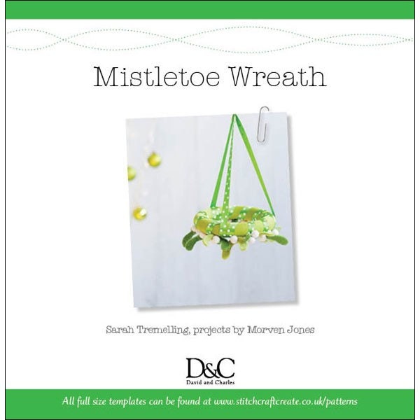 Mistletoe Wreath Sewing Pattern Download - Etsy UK