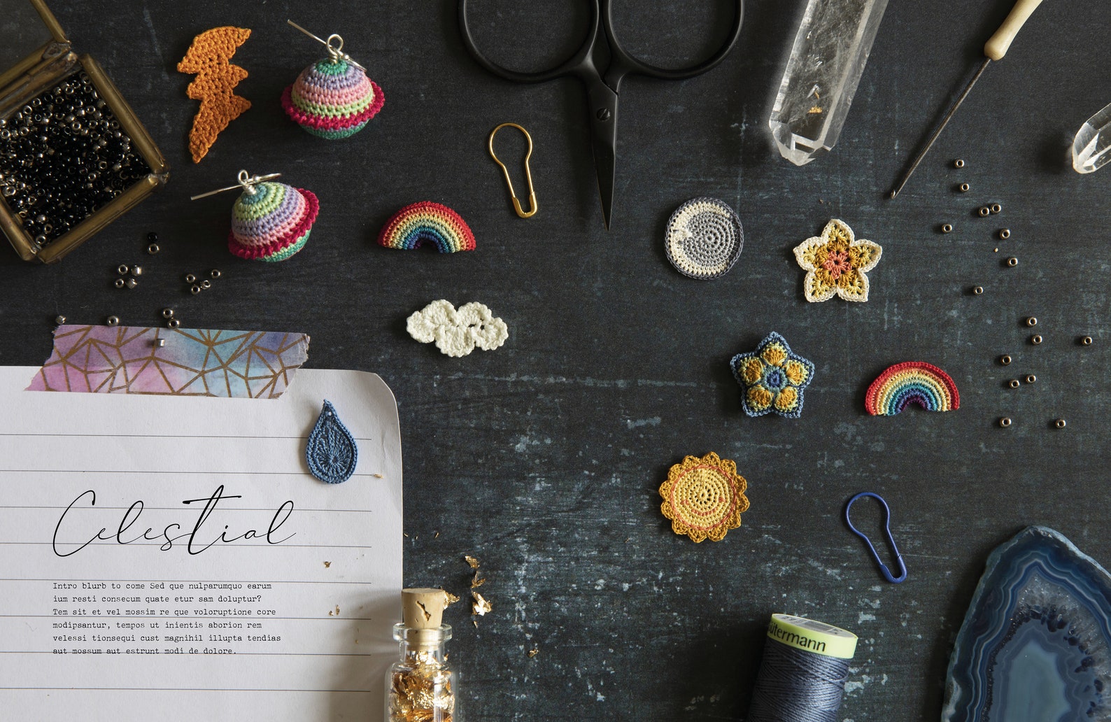 100 Micro Crochet Motifs Patterns and Charts for Tiny - Etsy Canada