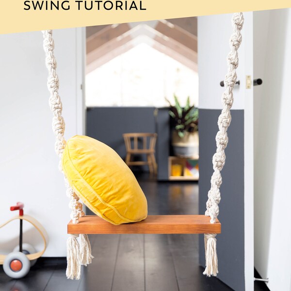 Macrame Swing - Etsy