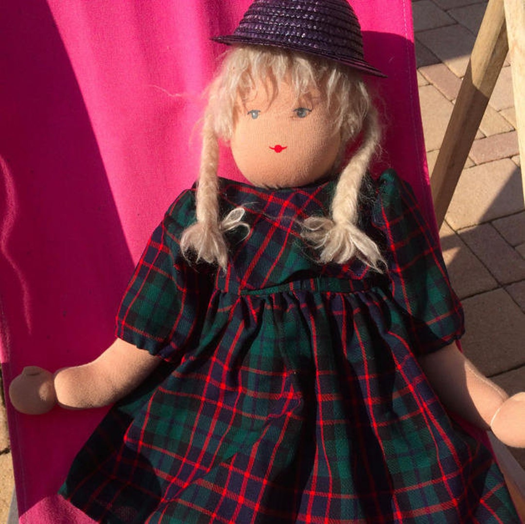 Large Rag Doll Tina Approx. 60 Cm - Etsy