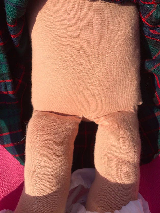 Large Rag Doll Tina Approx. 60 Cm - Etsy