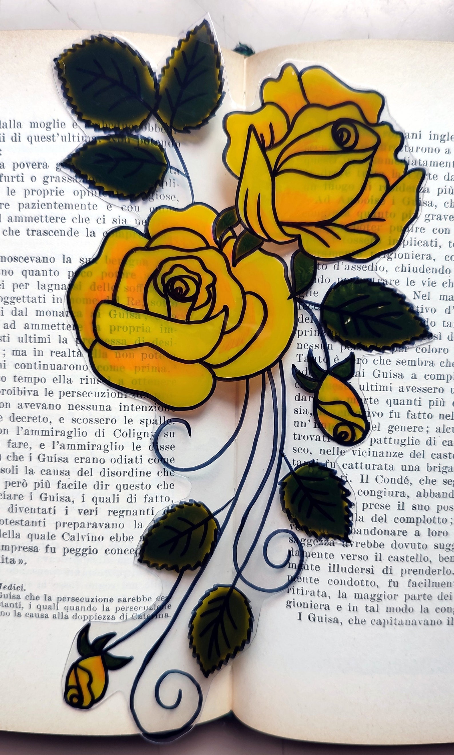 Wicoart Bookmark Signet Window Color Handmade Stained Glass - Etsy