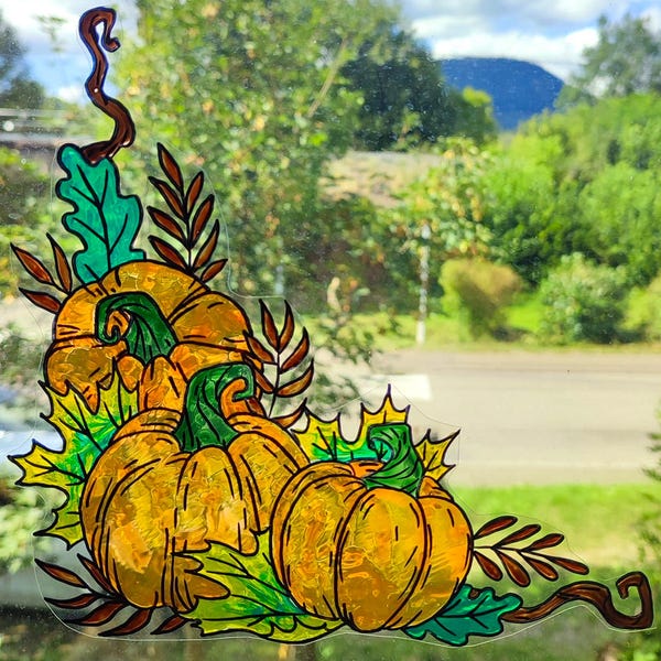 Fall Window Clings - Etsy