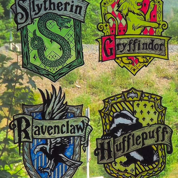 Hsrry Potter Window Decal - Etsy