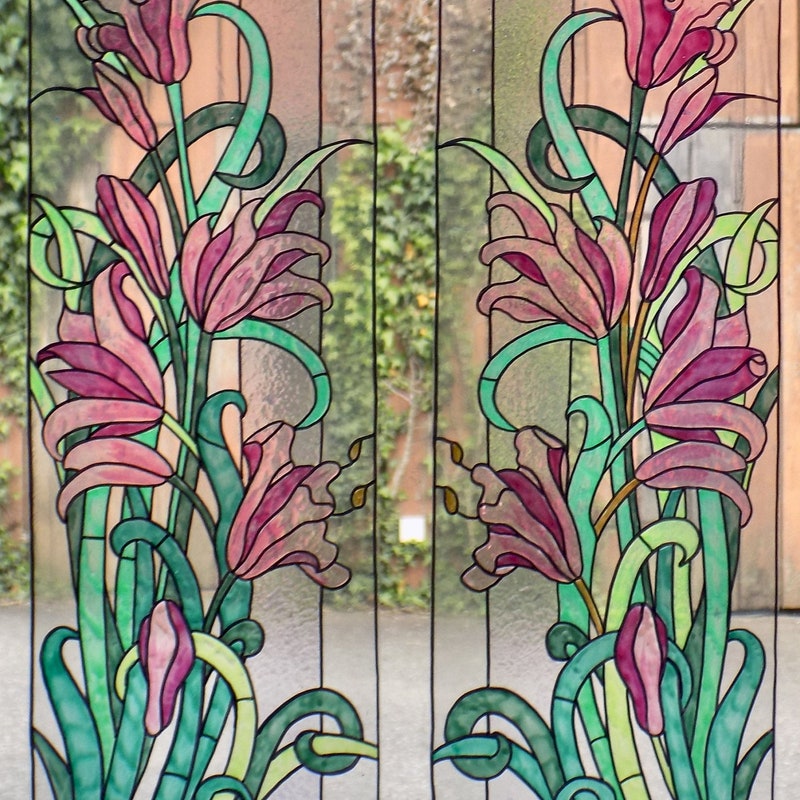 Stained Glass Window Decal - Etsy