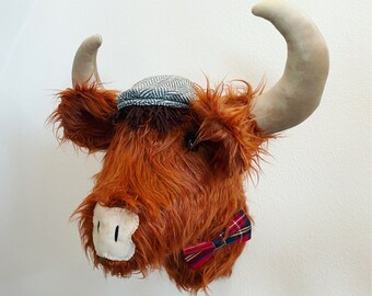 Highland Cow Mount | Etsy