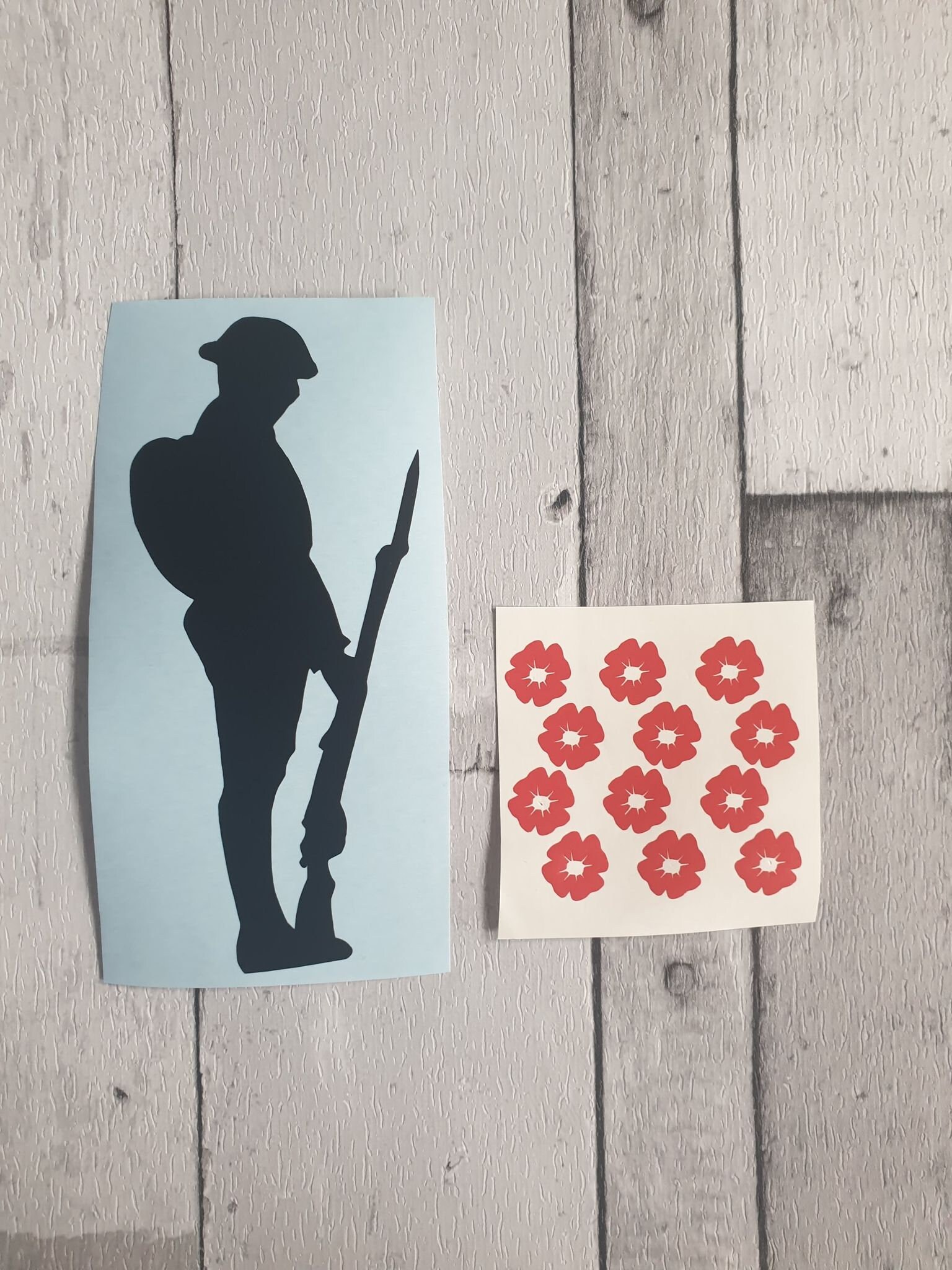 Rememberance Day Window/car Sticker Decal - Etsy