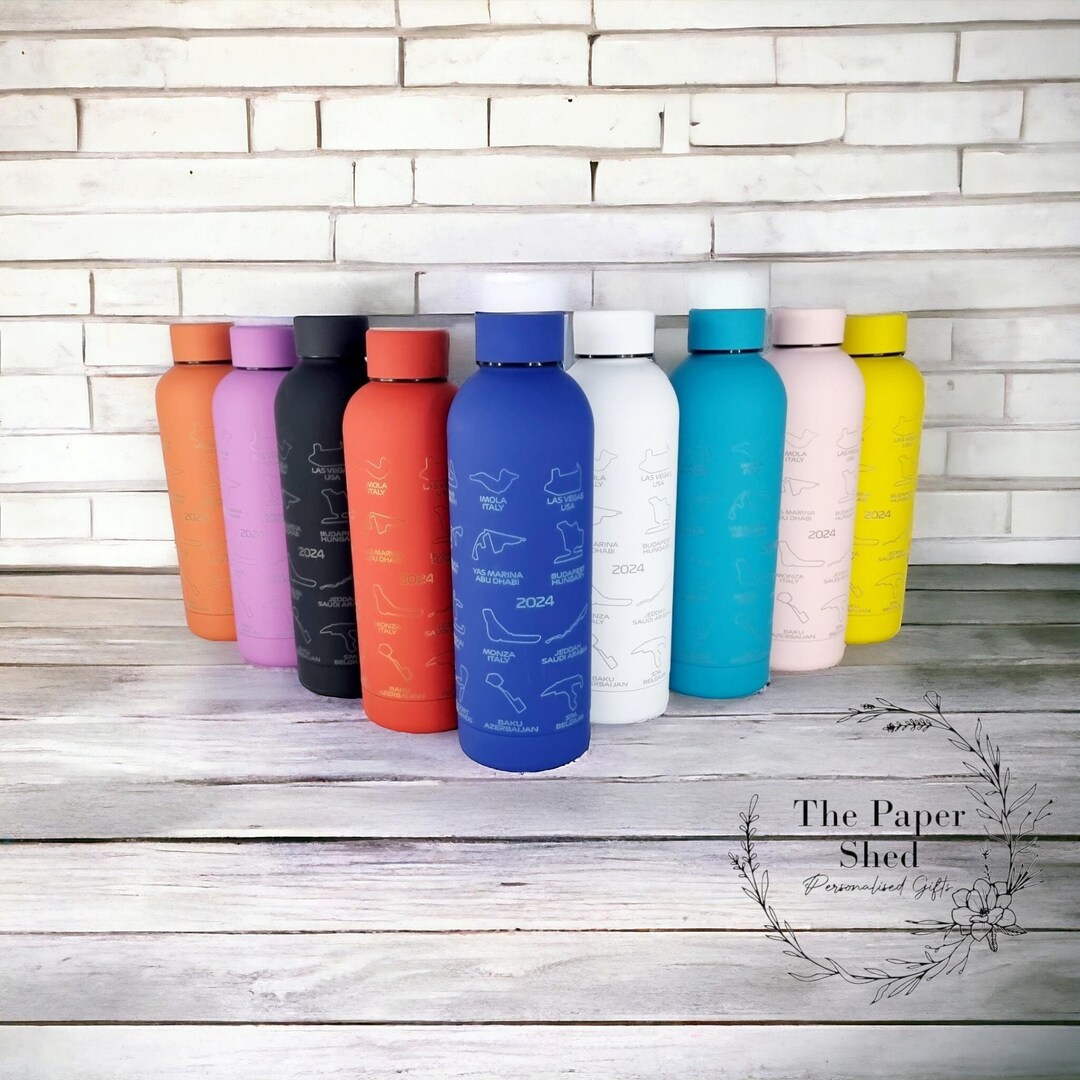 Engraved F1 Track Thermal Bottle 2025 500ml - Etsy