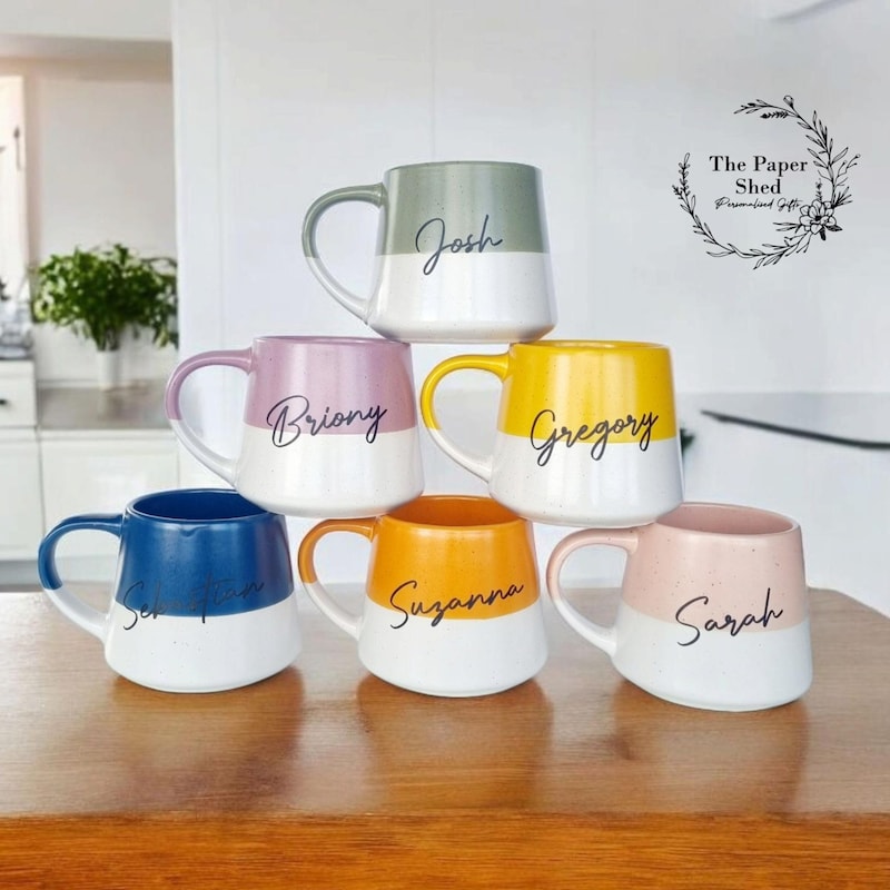 Personalised Mugs With Name - Etsy UK