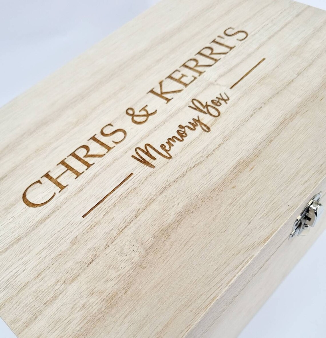 Couples Memory Keepsake Box - Etsy UK