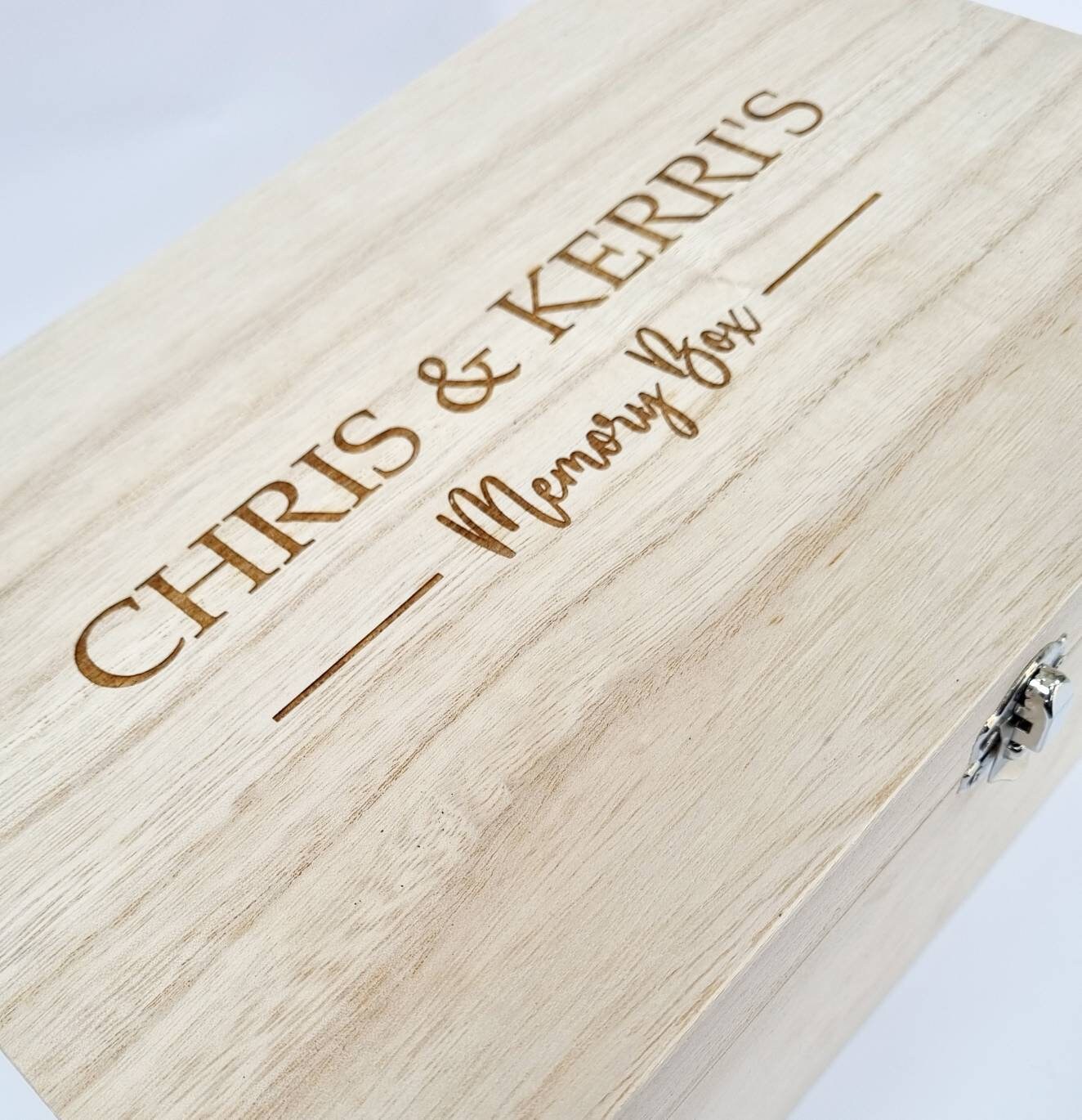Couples Memory Keepsake Box - Etsy UK