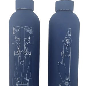 Formula 1 Engraved Thermal Bottle F1 Car - Etsy UK