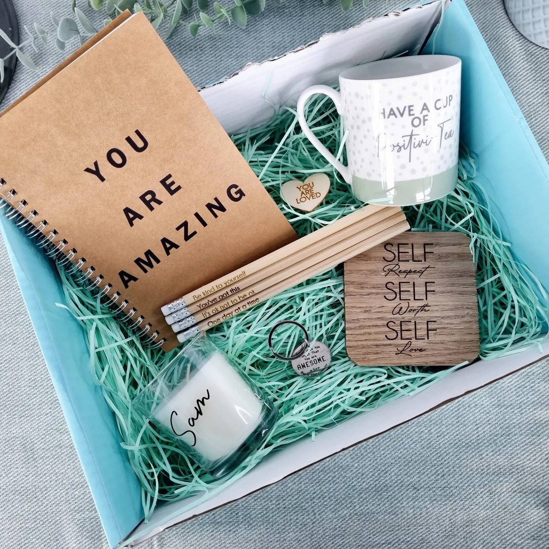 Personalised Gift Set Mental Health Positivity You Got This Hamper - Etsy