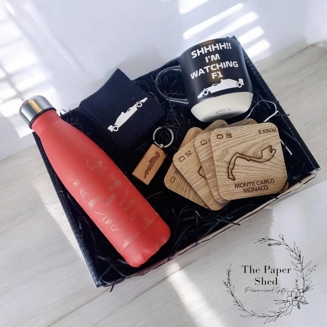 Fathers Day Gift Formula One Inspired Gift Set Prix Hamper F 1 F1 ...