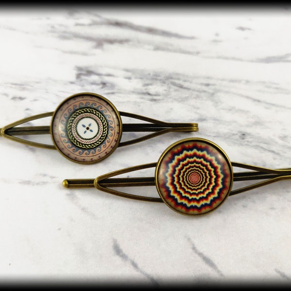 Bohemian Hair Clips - Etsy
