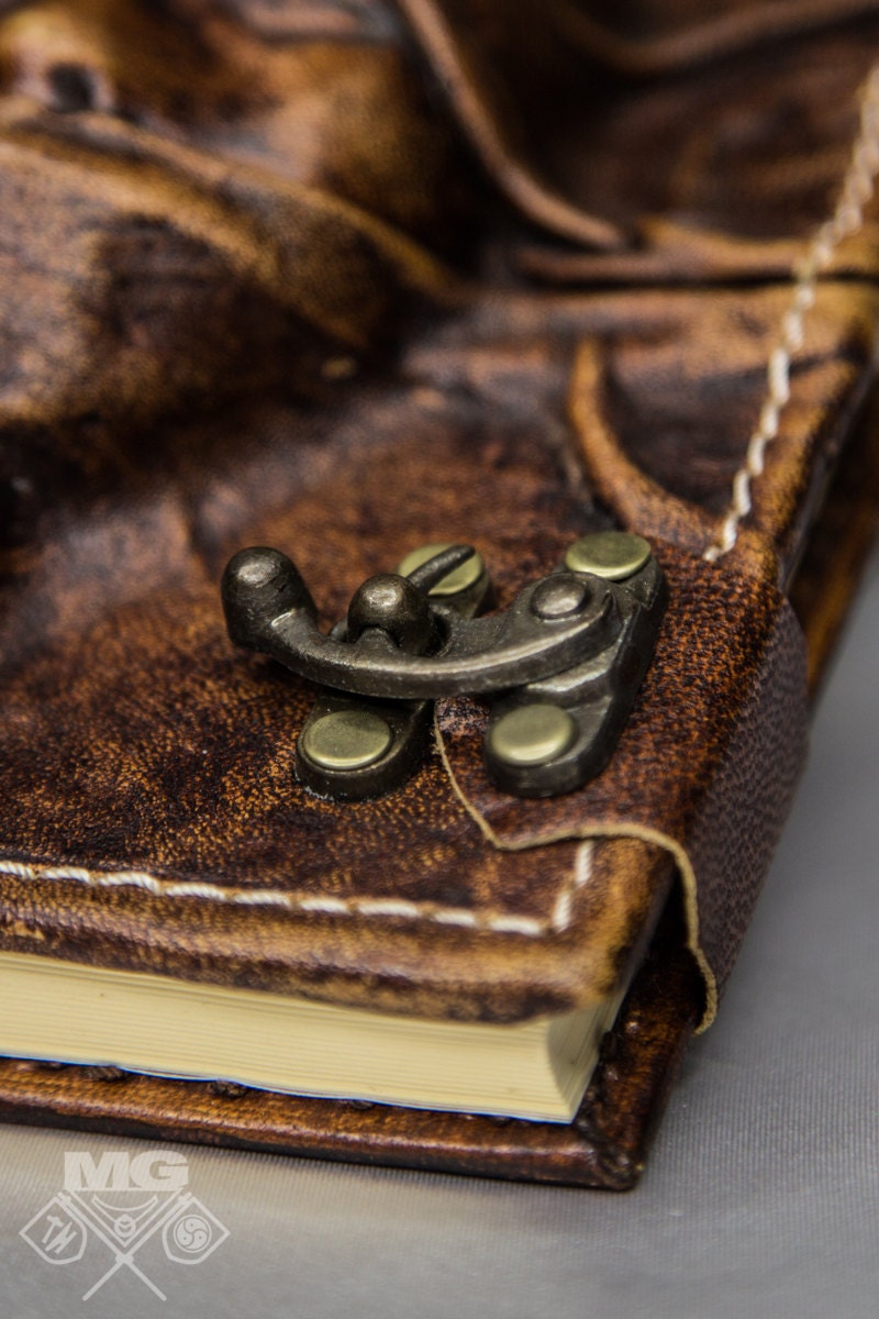 Notebook Leather Cover Punishment Book Sketchbook for Journaling BDSM ...