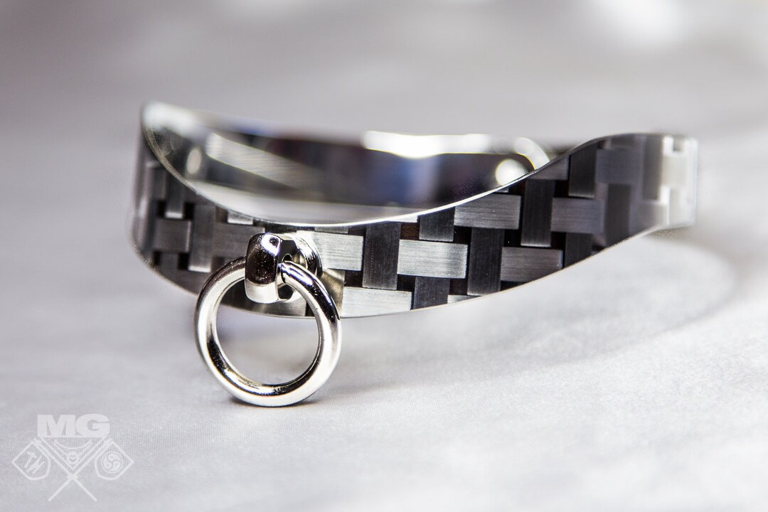 Collar BDSM Lockable Story of O Neck Corset Choker Stainless Steel Ring ...
