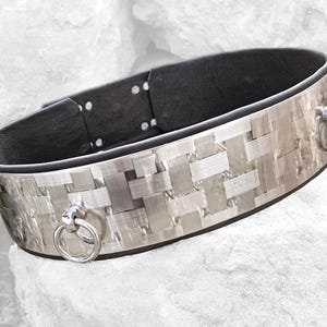 Waist Shackle Lockable Stainless Steel Belt Cincher Adjustable ...