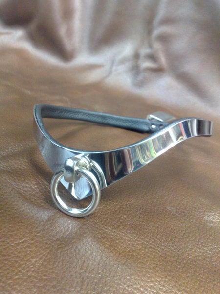 Exklusives BDSM Edelstahl Halsband Ring der O Sub - Etsy