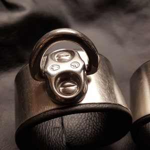 Handcuffs Wristcuffs Stainless Steel Massive Chains Custom Handmade ...