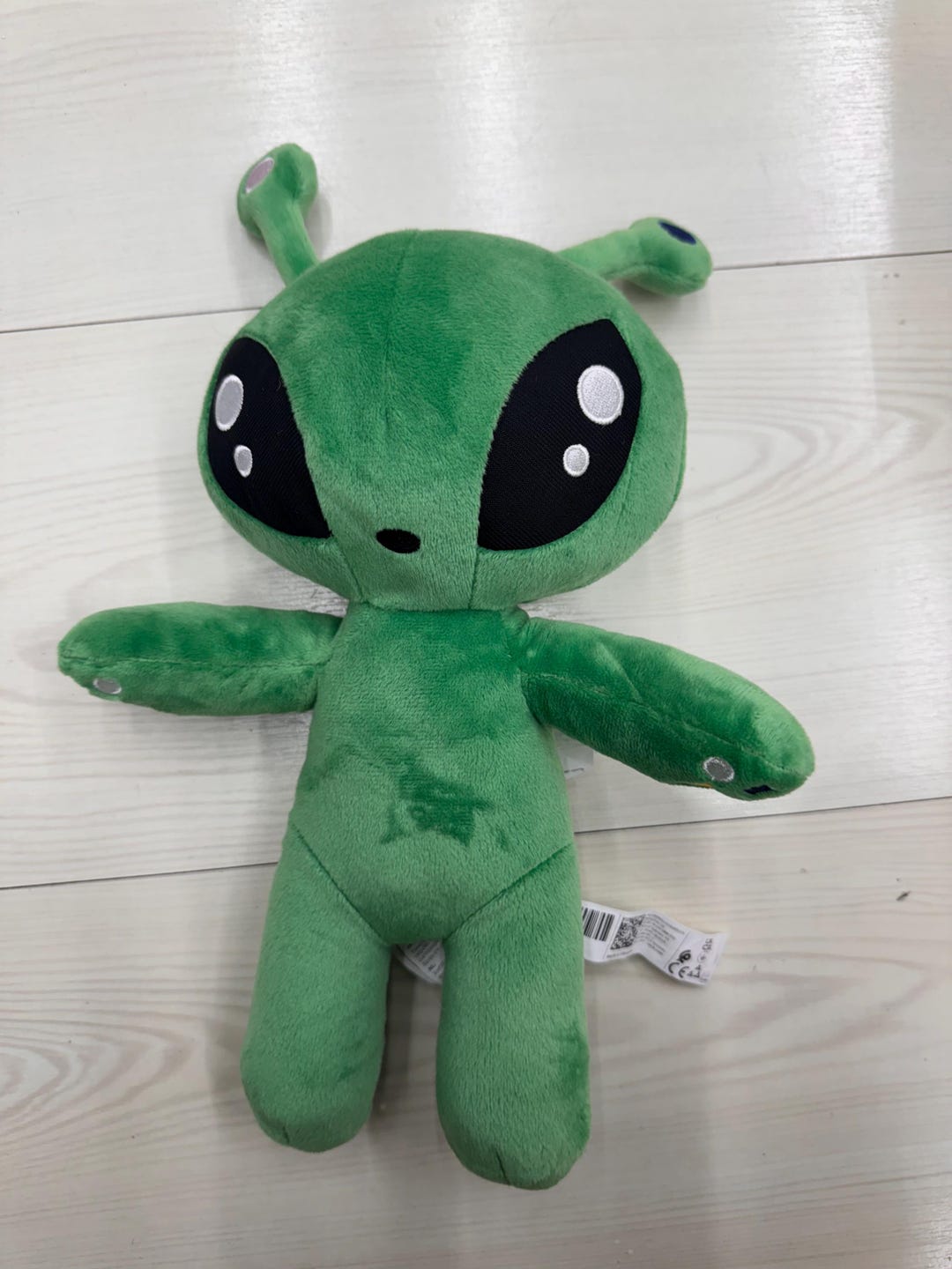 IKEA Modern Vintage Green Alien Plush Toy Soft Stuffed Star Space Toy ...
