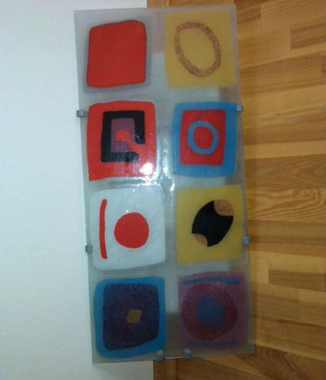 IKEA 90s Gyllen Wall Mount Lamp, Glass Post Modern Retro, Vintage ...