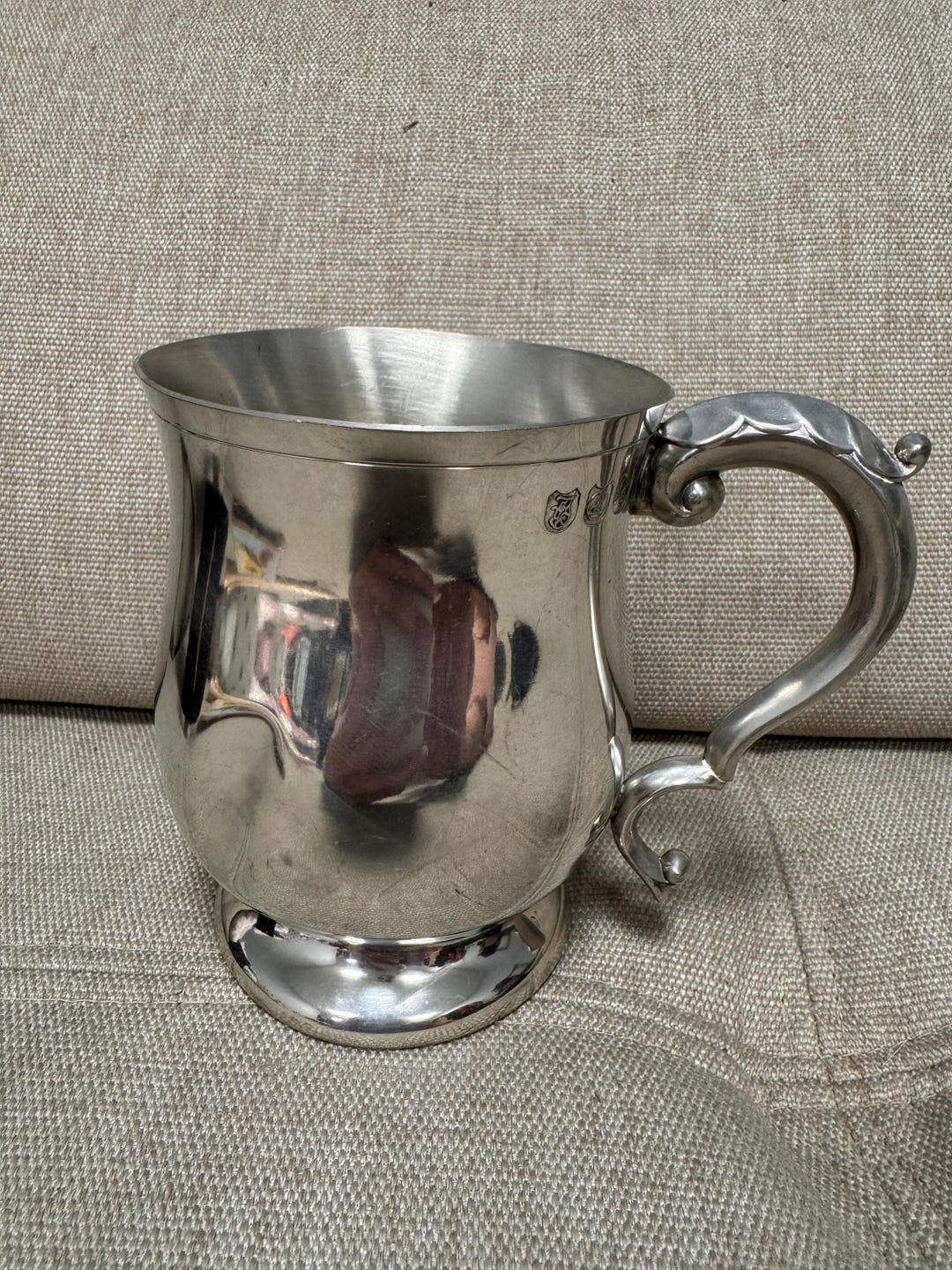 Towle English Pewter Made in Sheffield England Beer Mug Vase Jug Home ...