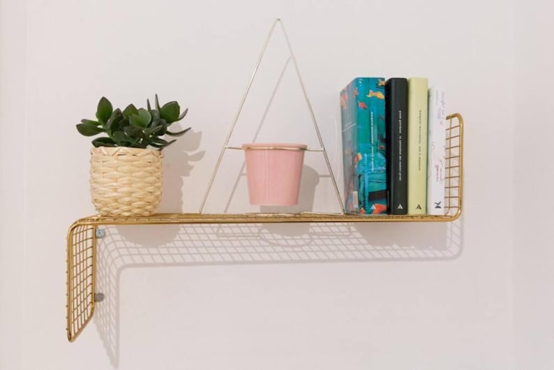 Vintage Ikea Svenhult Industrial Wall Shelf Niels Gammelgaard Style 60s ...