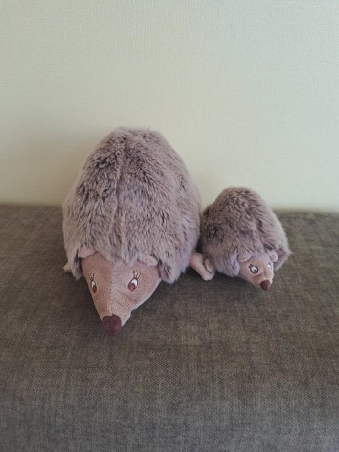 IKEA Hedgehog Plushes Mum and Baby Klappar Igelkott Vintage Two Plush ...