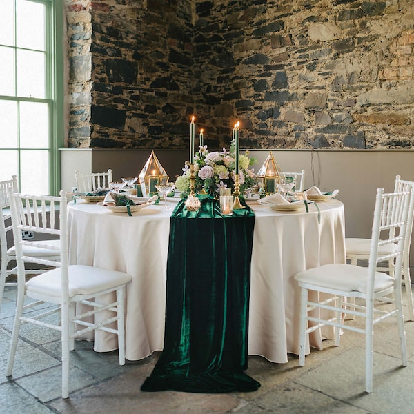 Emerald Table Runner - Etsy