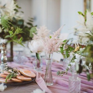 Pink Velvet Table Runner - Etsy